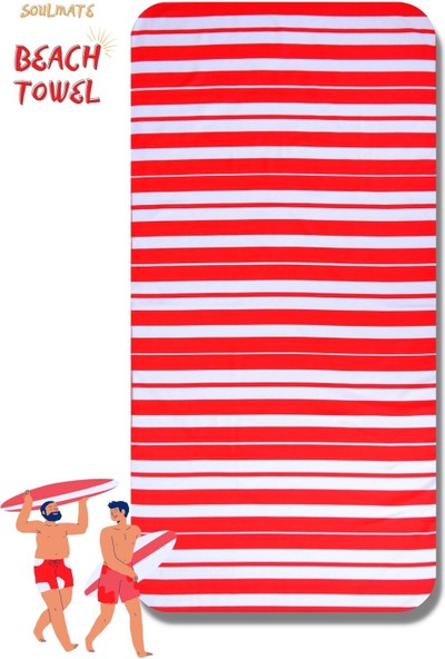 Soulmate Mikrofiber Hafif Ince ve Büyük Boy Plaj Havlusu Soulmate Mikrofiber Hafif Ince ve Büyük Boy Plaj Havlusu