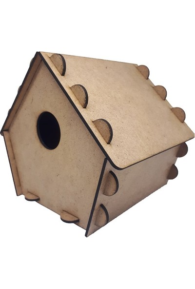 LivArt Boyanabilir Büyük Ahşap Kuş Evi LivArt Boyanabilir Büyük Ahşap Kuş Evi