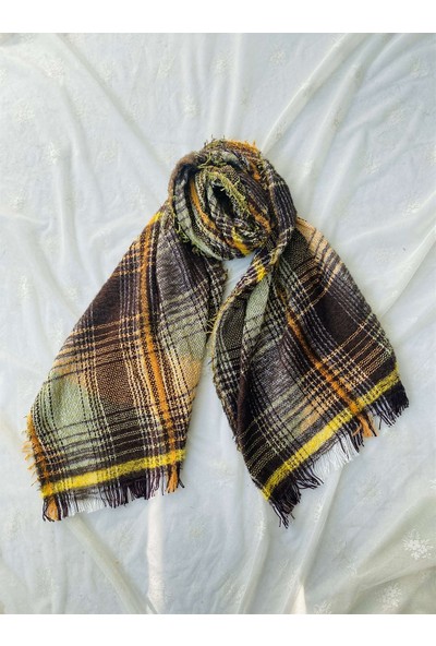 Retrobird Atkı - Şal Kadın Çok Renkli