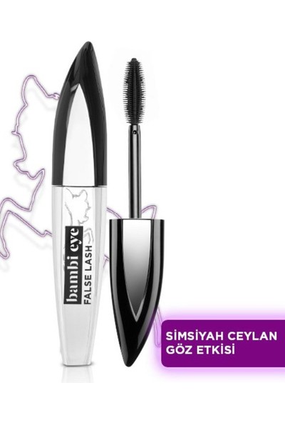 Loreal Paris L'oreal Paris Bambi Eye Ceylan Göz Etkili Maskara Eks. Siyah Maskara Loreal Paris L'oreal Paris Bambi Eye Ceylan Göz Etkili Maskara Eks. Siyah Maskara
