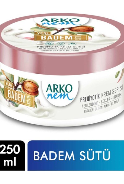 Arko Arko Nem Krem Prebiyotik 250 ml Badem Sütü 8690506507367 Yüz Kremi Arko Arko Nem Krem Prebiyotik 250 ml Badem Sütü 8690506507367 Yüz Kremi