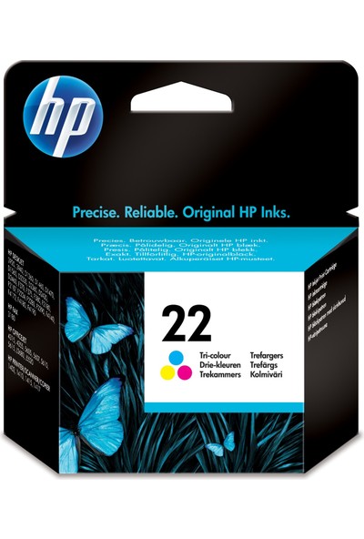 HP 22 TRI Color Kartuş C9352AE / C9352A