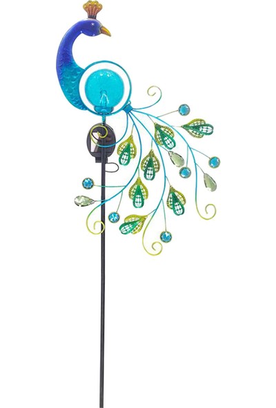 Kesoto Güneş Enerjili Su Geçirmez Tavus Kuşu Bahçe Işığı (Yurt Dışından)