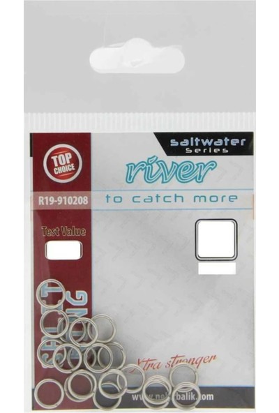 River Split Ring Halka 7 No.