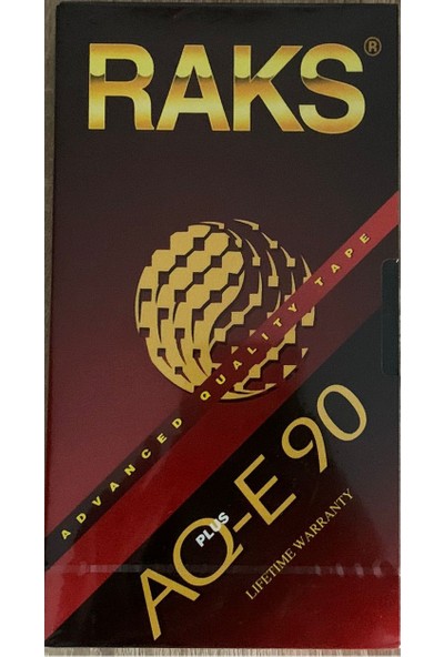 Raks Aq-E 90 Vhs Boş Video Kaset