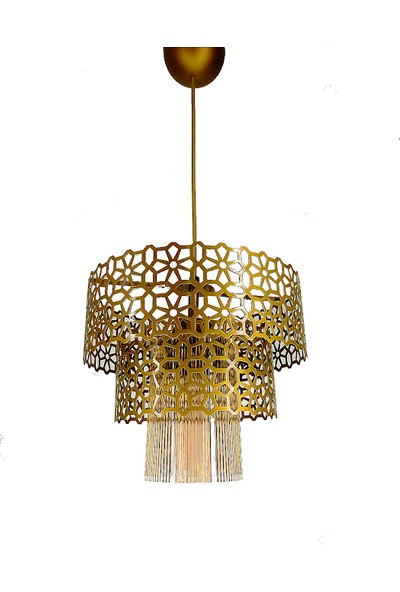 Dede Klasik Pasta Sarkıt Eskitme Optik Camlı