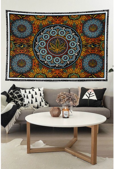 Psychedelic Weed Duvar Örtüsü