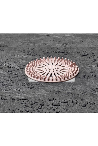 Eydia Yuvarlak Silikon Lavabo ve Küvet Süzgeci 3 Adet