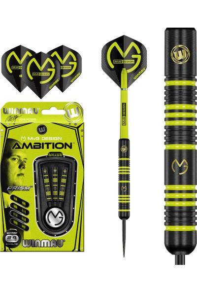Winmau Mvg Ambition 24 G Dart Oku Seti Winmau Mvg Ambition 24 G Dart Oku Seti