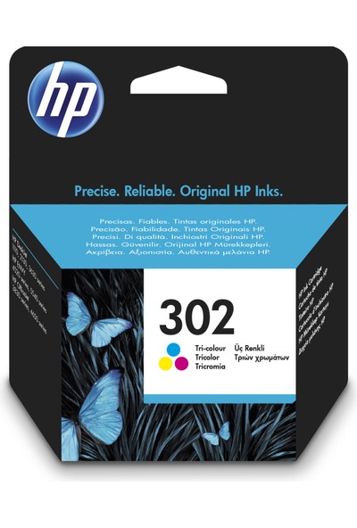 Hp No 302 3 Renkli Kartuş F6U65A