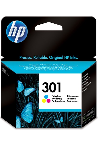 HP 301 Üç Renk Mürekkep Kartuşu CH562EE / CH562E