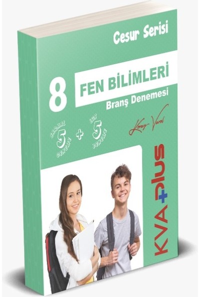 Koray Varol +Plus Cesur Serisi Fen Bilimleri Branş Denemesi (5 Sarmal + 5 Genel Deneme) Koray Varol +Plus Cesur Serisi Fen Bilimleri Branş Denemesi (5 Sarmal + 5 Genel Deneme)