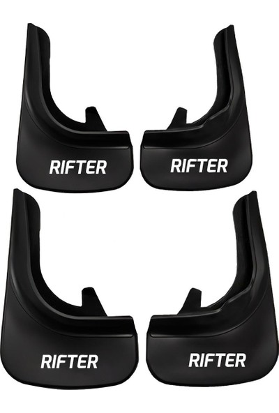 Team Car Peugeot Rifter Paçalık Yumuşak Malzeme Tozluk Çamurluk Ön Arka 4'lü Set