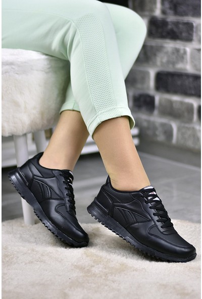 Stocon Kadın Günlük Spor Sneaker Siyah MSK02