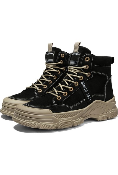 Lrsmile Erkek Kaymaz Aşınmaya Dayanıklı Martin Botları (Yurt Dışından) Lrsmile Erkek Kaymaz Aşınmaya Dayanıklı Martin Botları (Yurt Dışından)