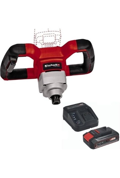 Einhell Te-Mx 18 Li 2.5 Ah Starter Kit Akülü Karıştırıcı Boya Harç Mikseri Einhell Te-Mx 18 Li 2.5 Ah Starter Kit Akülü Karıştırıcı Boya Harç Mikseri