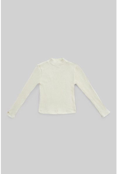 B&G Store Kız Çocuk Ekru Bluz 21FW1TJ4605 B&G Store Kız Çocuk Ekru Bluz 21FW1TJ4605