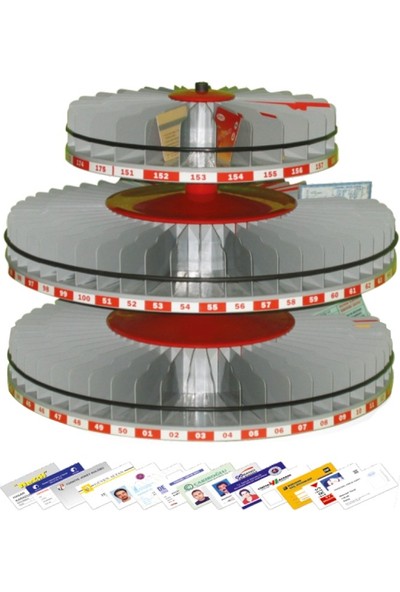 Lamiess K - 125 Dönerli Kart Dolabı