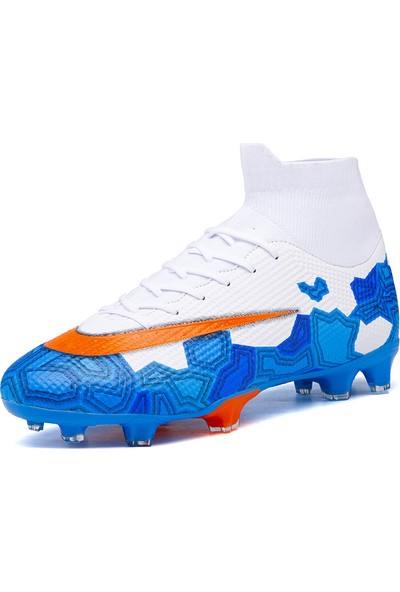 LRsmile Erkek Yüksek Top Başak Kaymaz Antrenman Sporu Futbol Ayakkabısı (Yurt Dışından) LRsmile Erkek Yüksek Top Başak Kaymaz Antrenman Sporu Futbol Ayakkabısı (Yurt Dışından)