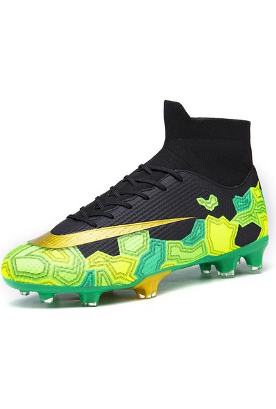 LRsmile Erkek Yüksek Top Başak Kaymaz Antrenman Sporu Futbol Ayakkabısı (Yurt Dışından) LRsmile Erkek Yüksek Top Başak Kaymaz Antrenman Sporu Futbol Ayakkabısı (Yurt Dışından)