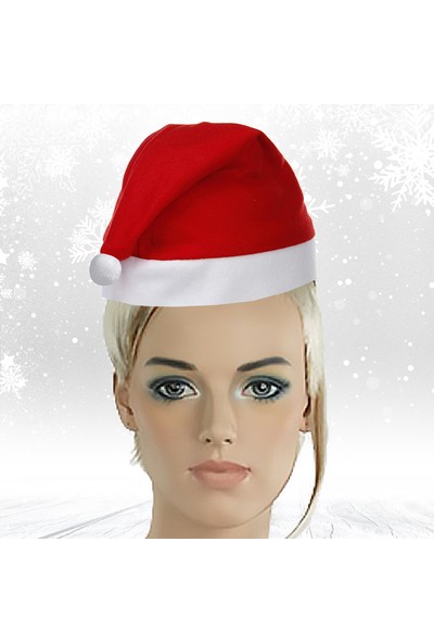 Süsle Bebek & Parti Yılbaşı Polar Şapka Yetişkin - 30 cm x 26 cm