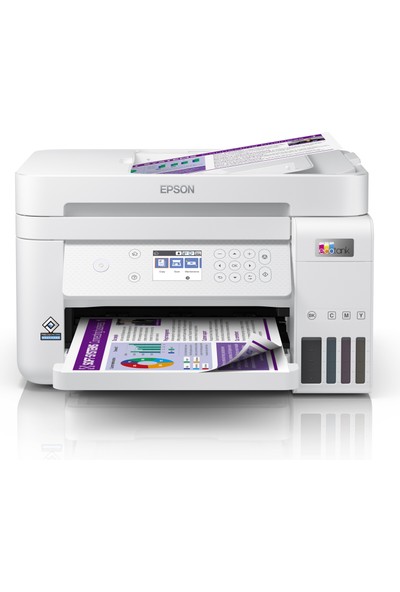 Epson Ecotank L6276 A4 Çok Fonksiyonlu Yazıcı ,tarayıcı ,fotokopi Epson Ecotank L6276 A4 Çok Fonksiyonlu Yazıcı ,tarayıcı ,fotokopi