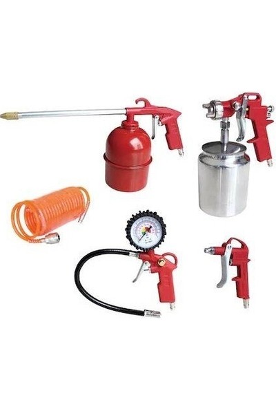 Attlas Hk Set 5 Hava Kompresör Seti 5 Parça