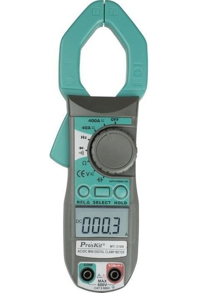 Proskit MT-3109 Ac / Dc Pensampermetre Multimetre Ölçü Aleti Proskit MT-3109 Ac / Dc Pensampermetre Multimetre Ölçü Aleti