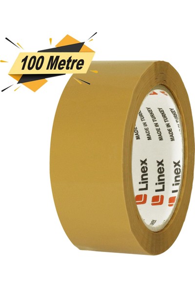 BADEM10 Linex Koli Bandı 45 mm x 100 mt Güçlü Akrilik Yapışkanlı Bant BADEM10 Linex Koli Bandı 45 mm x 100 mt Güçlü Akrilik Yapışkanlı Bant