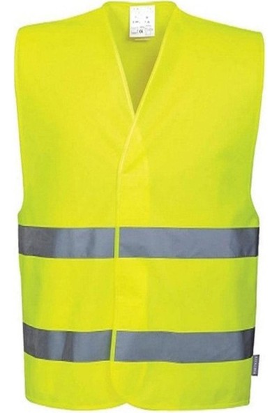 Badem10 Fosforlu Reflektörlü Sarı Ikaz Yeleği 5 cm Reflektörlü Standart Beden Badem10 Fosforlu Reflektörlü Sarı Ikaz Yeleği 5 cm Reflektörlü Standart Beden