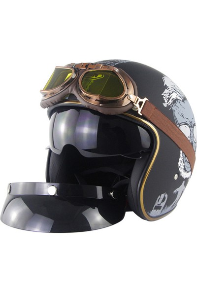 Dodo Family Retro Kasklar (Yurt Dışından)