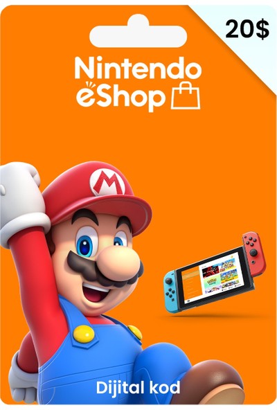 Nintendo Eshop Card 20 USD