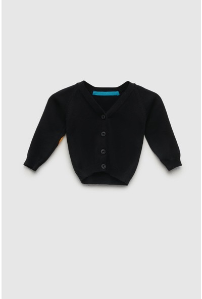 B&G Store Erkek Bebek Siyah Hırka 21FW0BG1711