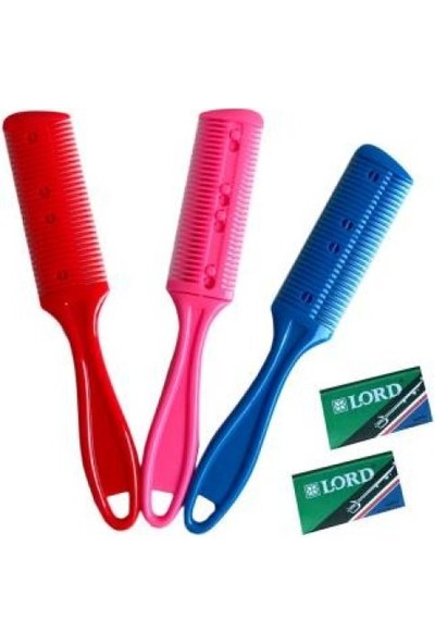 Sinerji Shop Çift Jiletli Saç ve sakal Tarağı Usturası