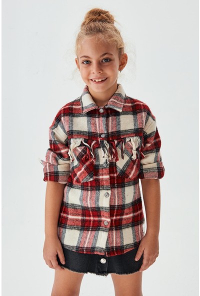 B&G Store Kız Çocuk Ekose Gömlek 21FW1TJ4604