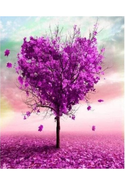 Ena Butik Aşk Ağacı Sayılarla Boyama Seti Kasnaklı 40 x 50 cm Ena Butik Aşk Ağacı Sayılarla Boyama Seti Kasnaklı 40 x 50 cm