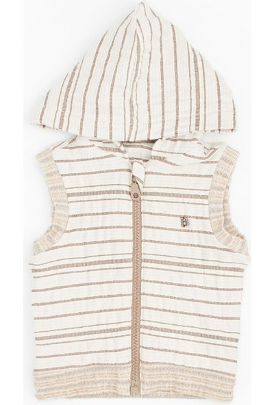 B&G Store Erkek Çocuk Çizgili Yelek