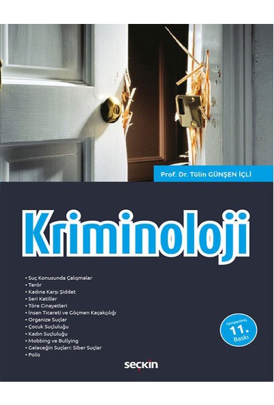 Kriminoloji - Tülin Günşen Içli Kriminoloji - Tülin Günşen Içli