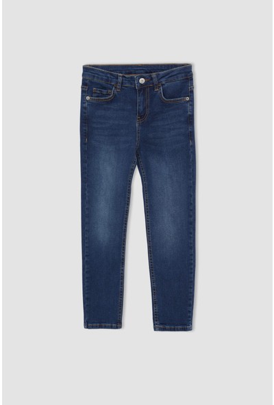 DeFacto Erkek Çocuk Slim Fit Jean Pantolon W8335A621CW