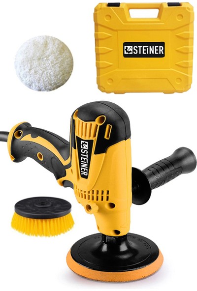 Steiner Germany Technology 3000 W 6 Kademe Devir Ayarlı Pasta Cila Polisaj Halı Koltuk Yıkama Steiner Germany Technology 3000 W 6 Kademe Devir Ayarlı Pasta Cila Polisaj Halı Koltuk Yıkama