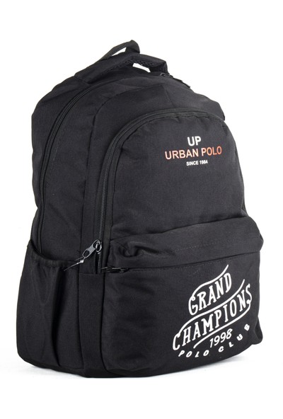 Urban Polo Siyah Grand Champions Sırt Destekli Su Geçirmez Sırt Çantası 370 Urban Polo Siyah Grand Champions Sırt Destekli Su Geçirmez Sırt Çantası 370