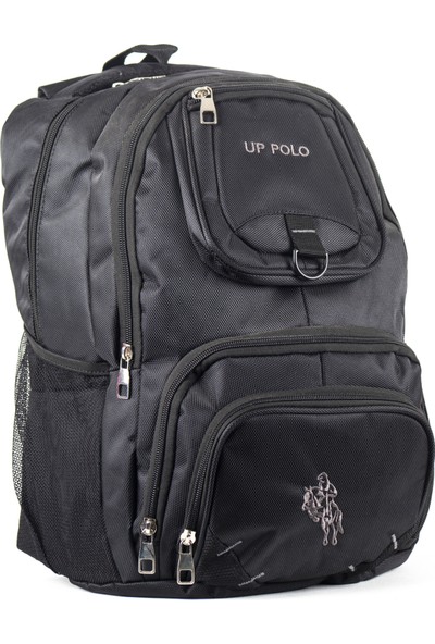 Urban Polo Nakış Gri Detaylı Su Geçirmez Sırt Çantası 504