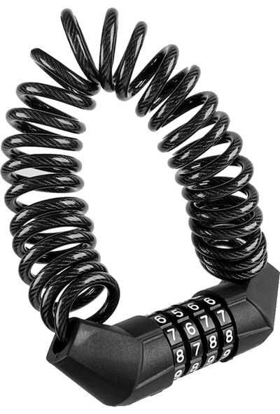 Lixada Taşınabilir Bisiklet Kask Kilidi Mini Hırsız Asma Kilit (Yurt Dışından)