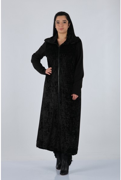 Misswenche Düz Yaka Yazılı Siyah Bayan Pardesü 21230510 Misswenche Düz Yaka Yazılı Siyah Bayan Pardesü 21230510