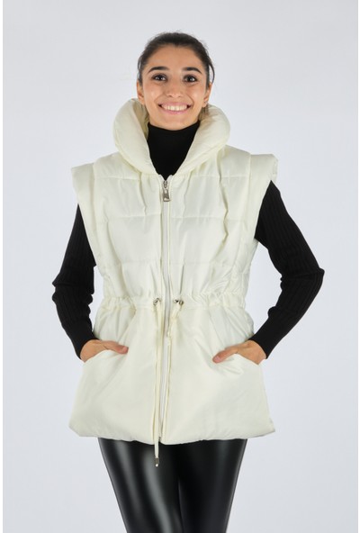 Fever Beyaz Bayan Yelek 312115001