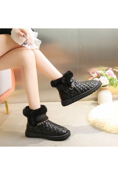 Sitong Siyah Ingiliz Tarzı Kadın Bot (Yurt Dışından)