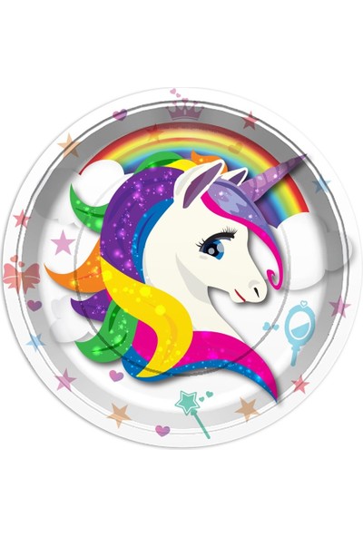Balonevi Tabak Unıcorn 8 Adet