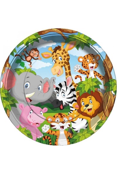 Balonevi Tabak Safari 8 Adet