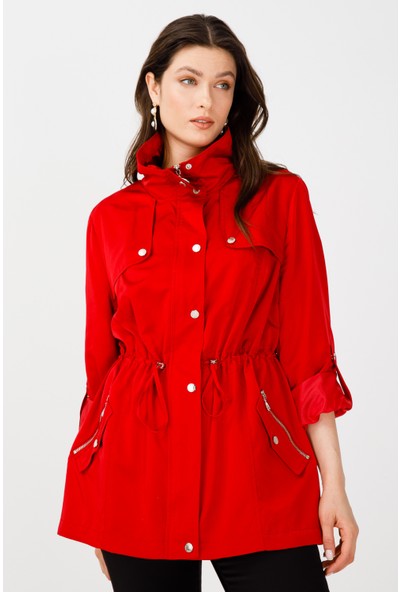 Ekol Fermuarlı Trençkot