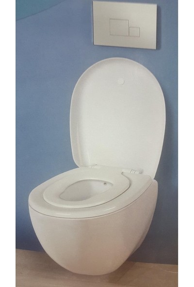 Nkp Çocuk + Yetişkin Klozet Kapak Yavaş Kapanır Klozet Kapağı Kapak